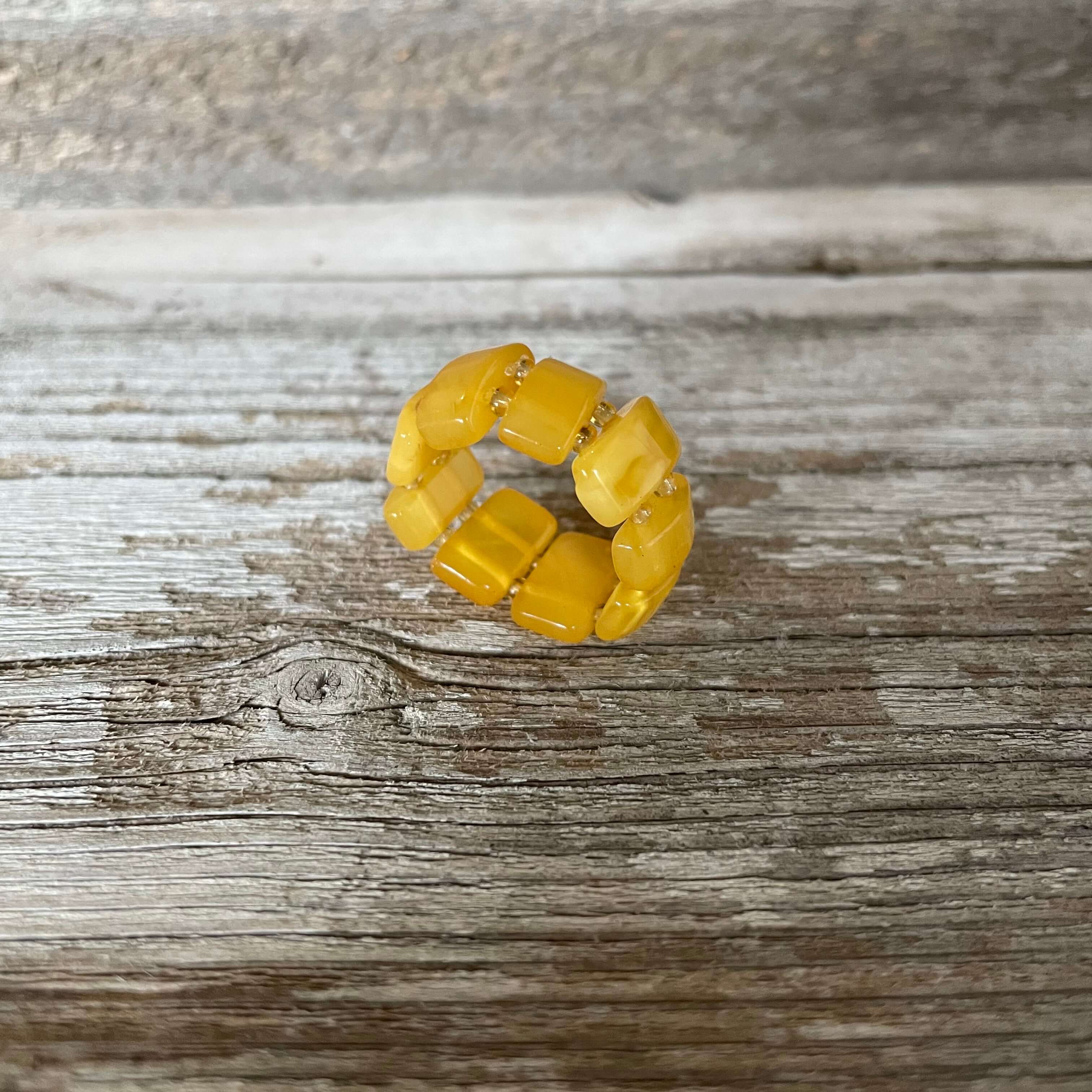 Yellow Amber Ring | Amber Secrets