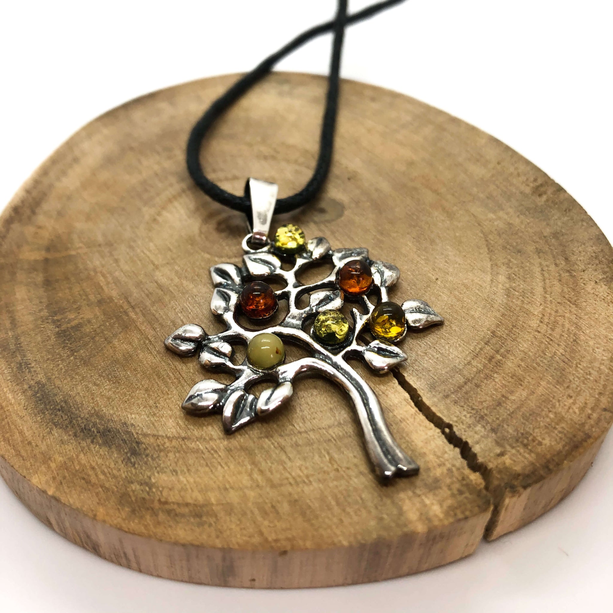Baltic Amber Tree of Life Pendant | Amber Secrets
